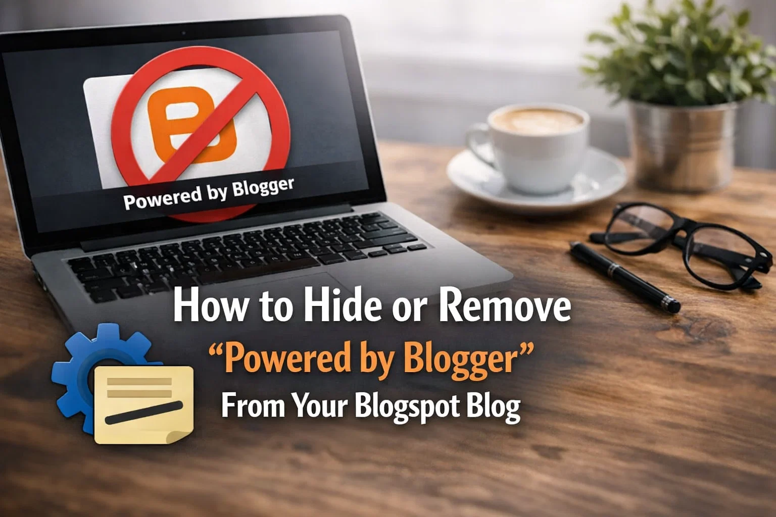 How to Remove “Powered by Blogger” from Blogspot [Step-by-Step Guide ...