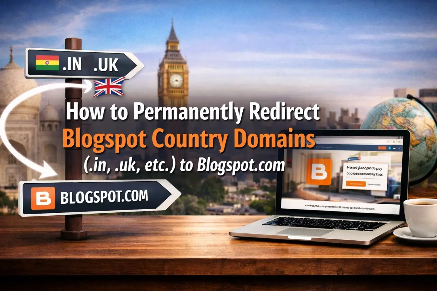 Redirect Blogspot Country Domains to Blogspot.com (2026) - 4 SEO Help