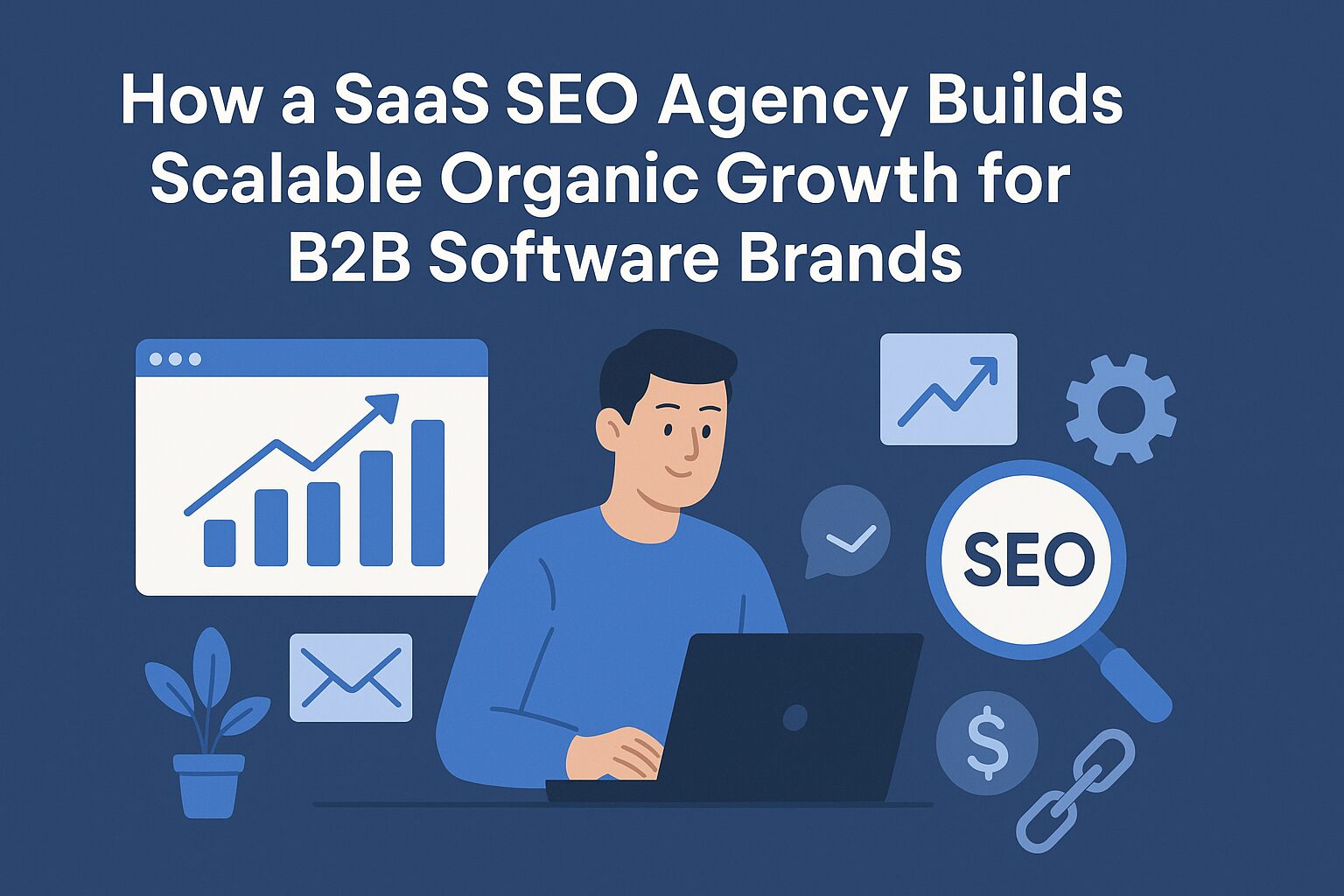 How a SaaS SEO Agency Scales Organic Growth for B2B Brands - 4 SEO Help